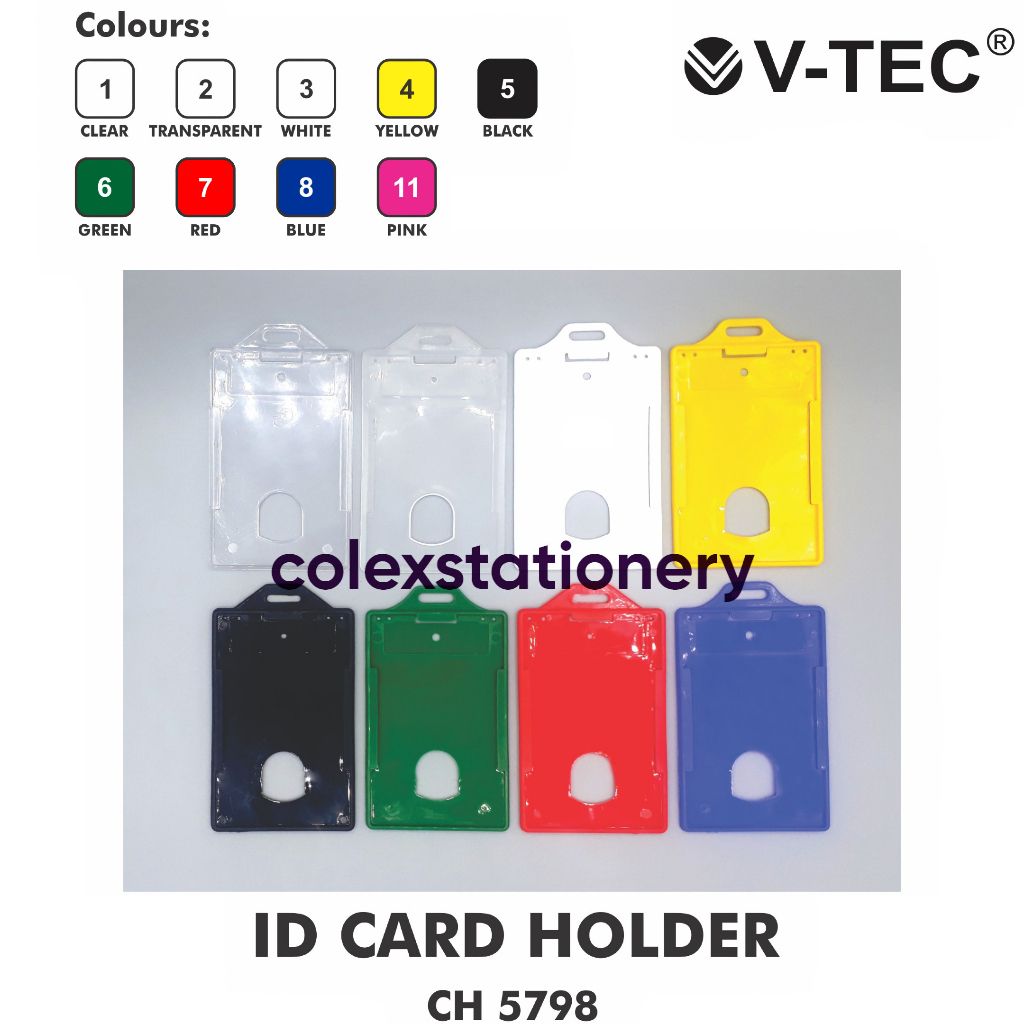 Jual Id Card Holder Plastik / Tempat Kartu Id Card / Case Casing Name ...