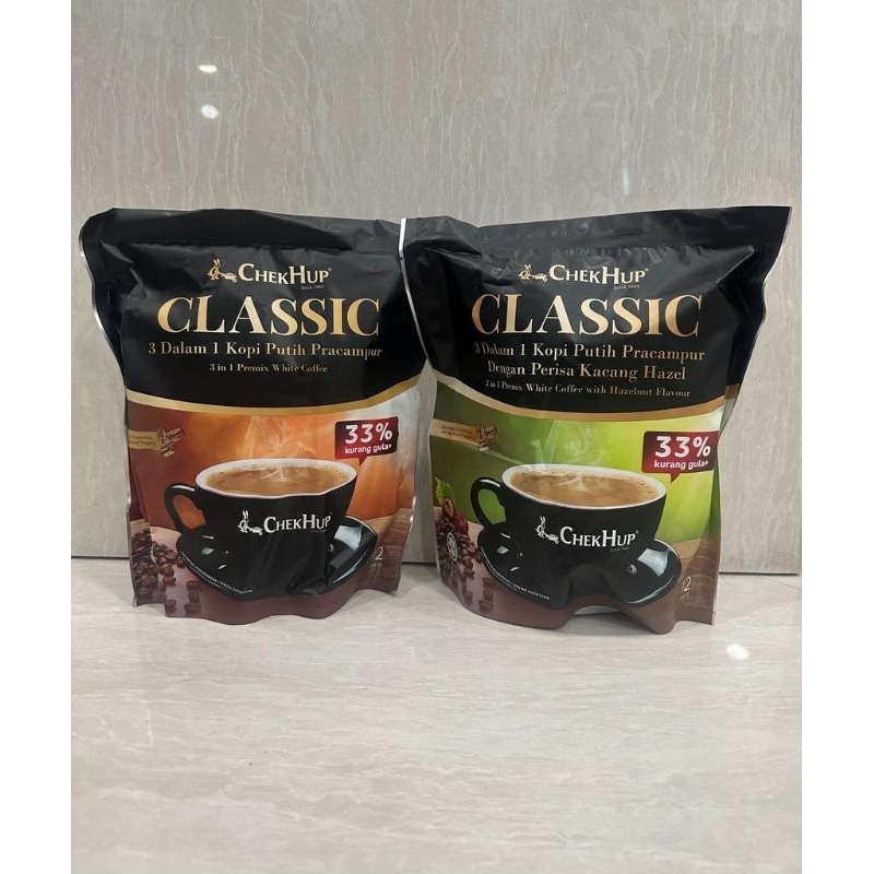 Jual CHEK HUP CLASSIC 3IN1 CHECK HUP WHITE COFFE | Shopee Indonesia