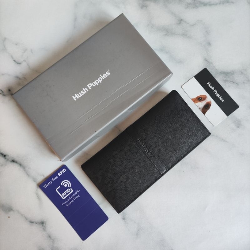 Jual Dompet RFID Panjang Hush Puppies - Picolo Long | Shopee Indonesia