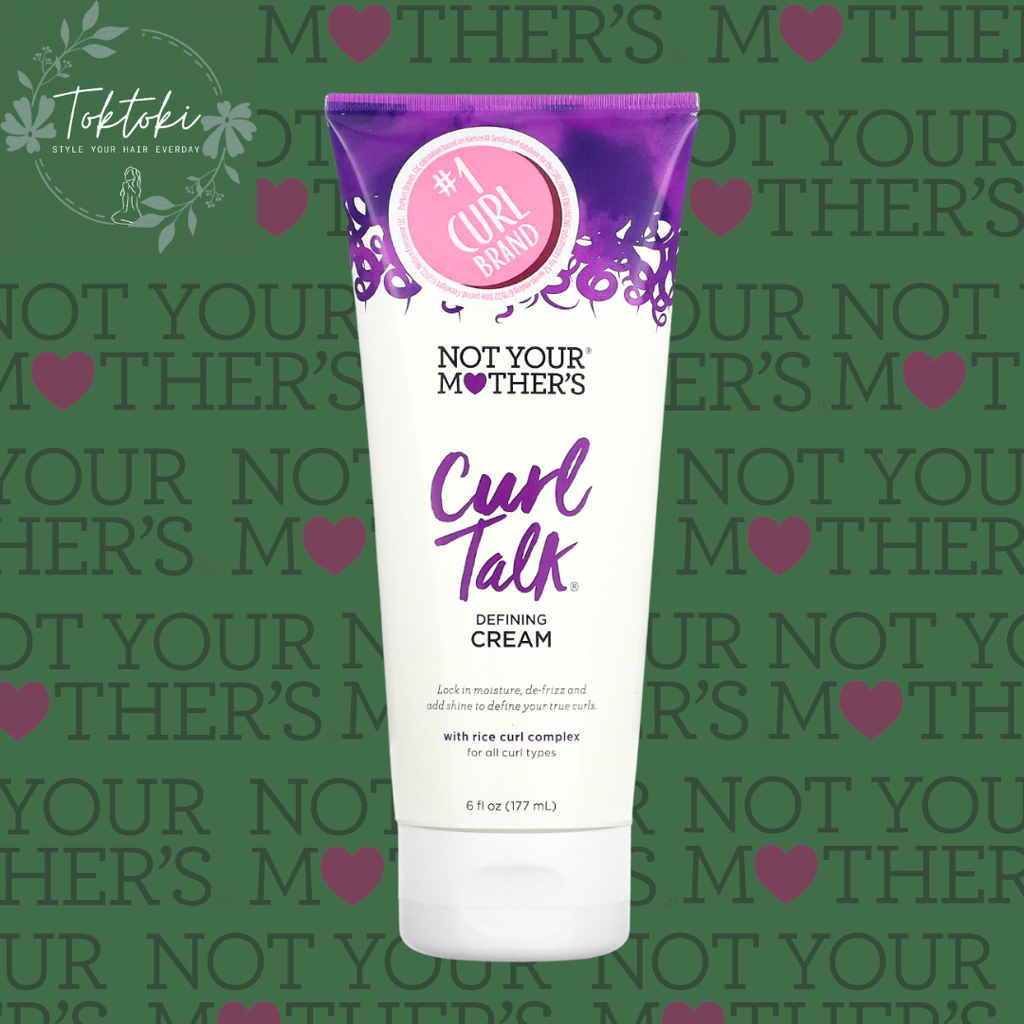 Jual Not Your Mothers Curl Talk Defining Cream 177ml Shopee Indonesia