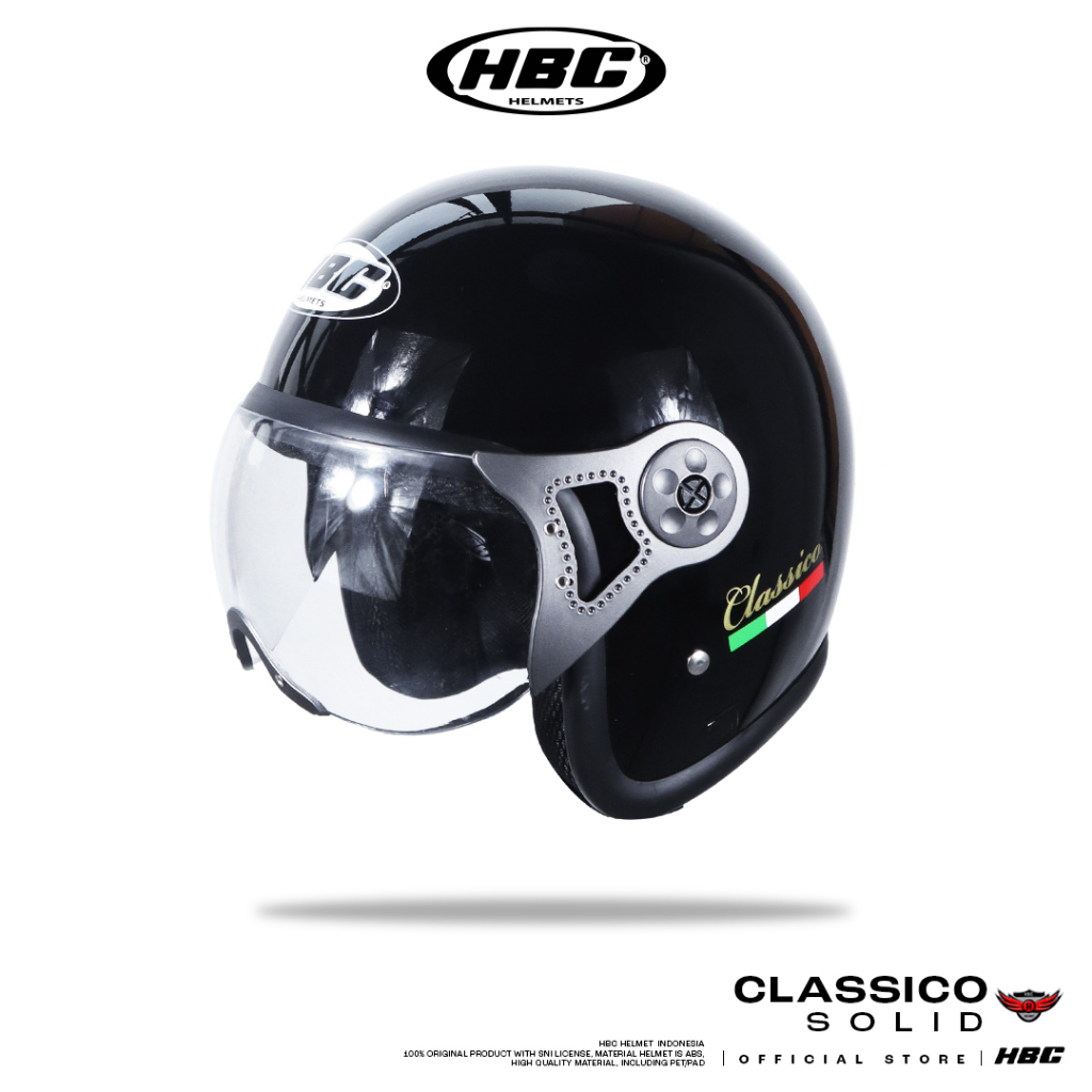 Jual HBC Helm Classico Solid | Shopee Indonesia