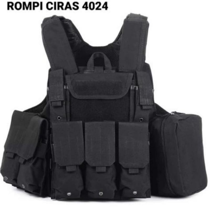 Jual Rompi Tactical CIRAS / Body Vest Ciras | Shopee Indonesia