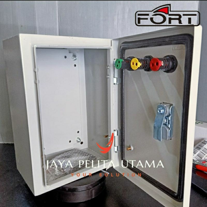 Jual box panel + pilot lamp RST 30x20x15 metal indoor full 1mm pabrikan ...