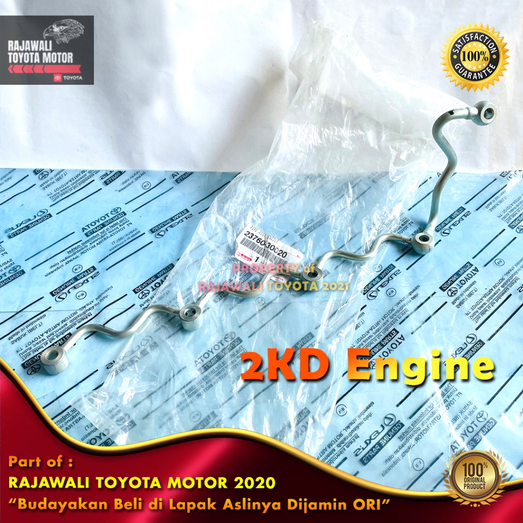 Jual Pipa Balik Solar Injector Innova, Fortuner & Hilux 2004-2015 ...