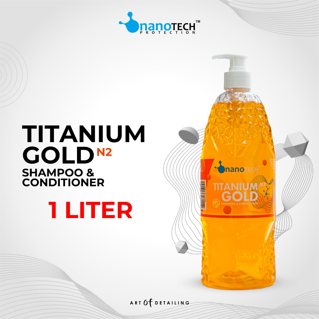 Jual TITANIUM GOLD SHAMPOO 1L - nanoTECH PROTECTION - SHAMPOO CUCI ...