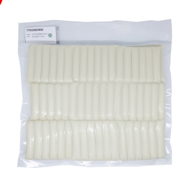 Jual 1 Kg Toppoki Topoki Tteokbokki Topokki Rice Cake Korea Instan Halal 1Kg | Shopee Indonesia