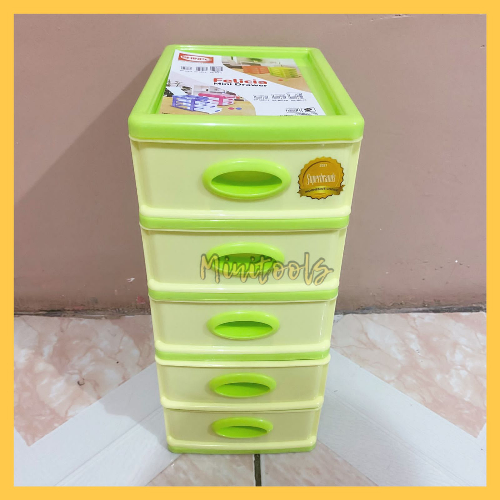 Jual Laci Plastik Mini Susun Shinpo 363 / Laci Obat / Tempat Makeup ...