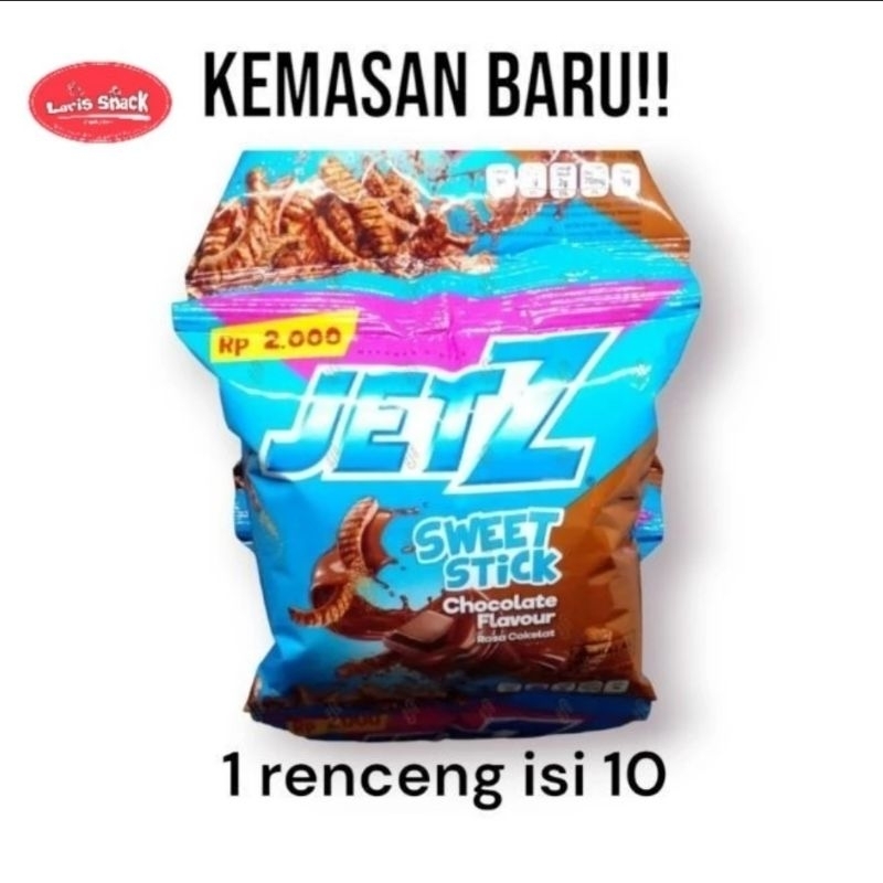 Jual Chiki JetZ Stick Rasa Cokelat Kemasan 2000 (isi 10) | Shopee Indonesia