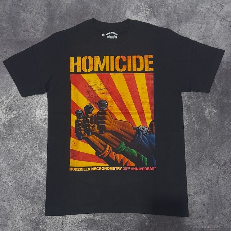 Jual T-SHIRT HOMICIDE - GODZKILLA 20TH ( OFFICIAL MERCHANDISE ...