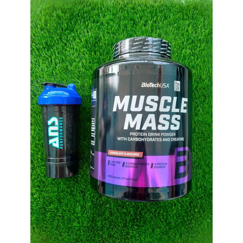 Jual BIOTECH USA MUSCLE MASS 4000g (72 serving) | Shopee Indonesia