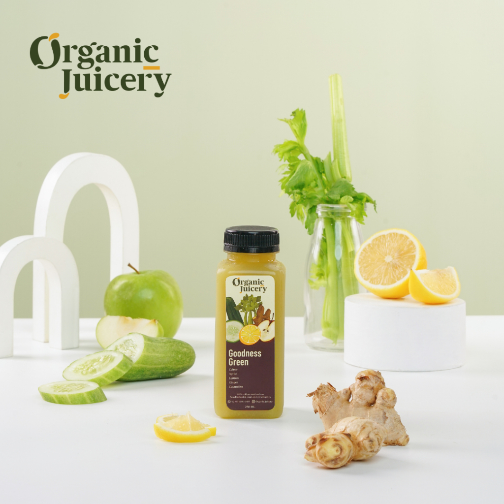 Jual Goodness Green 1000 mL | Juice Celery Cucumber Apple Lemon | Jus ...