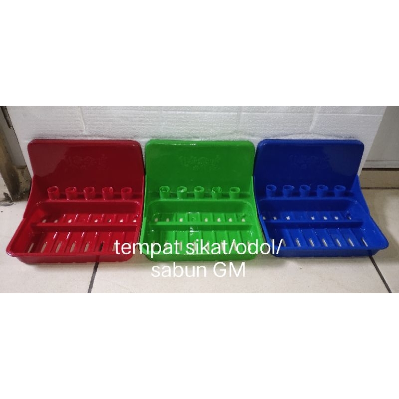 Jual Tempat sikat gigi/ sabun/odol model gantung /pc | Shopee Indonesia