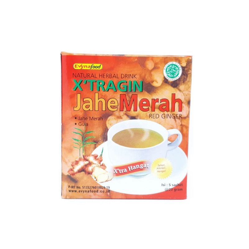 Jual X'TRAGIN JAHE MERAH ,MINUMAN SERBUK( 5 sachet x20g) | Shopee Indonesia