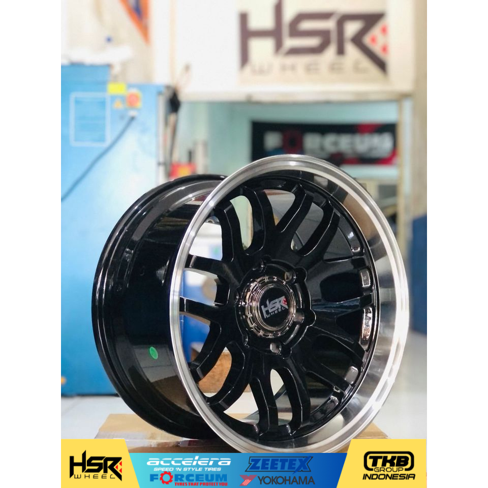 Jual velg mobil ring 18 hsr A LAP-07X r18 lebar 9 et 18 tuk pajero fortuner hilux strada triton ...