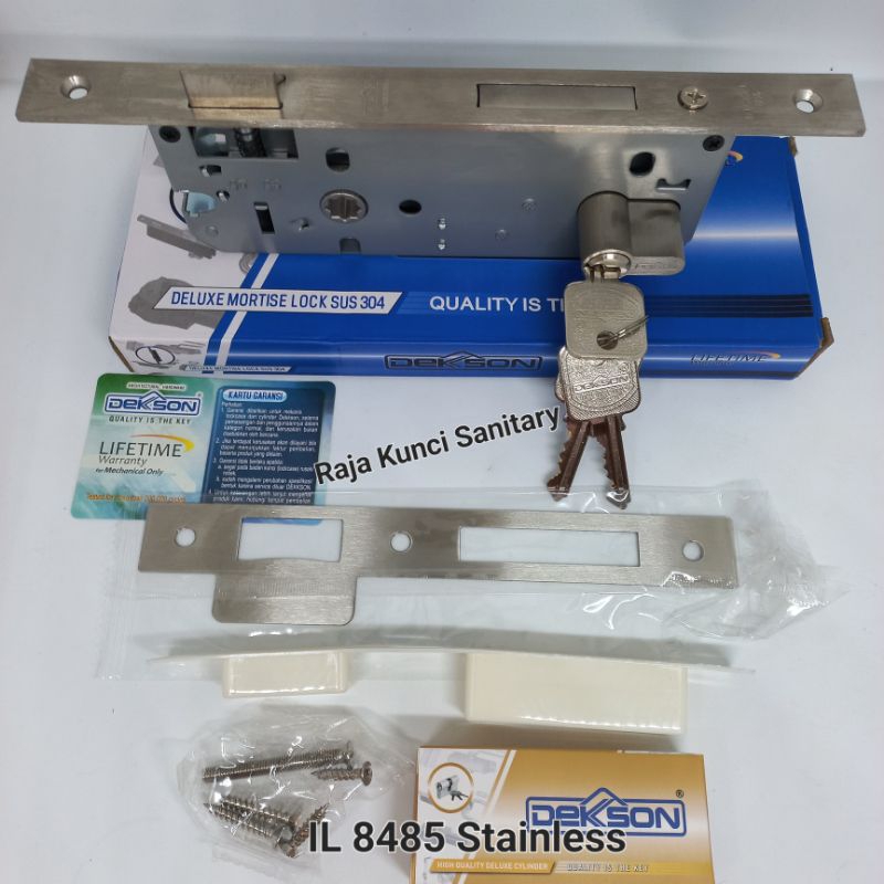 Jual Mortise Lock Lockcase Dekkson Dekson MTS IL DL 8485/8585/8685/ss ...