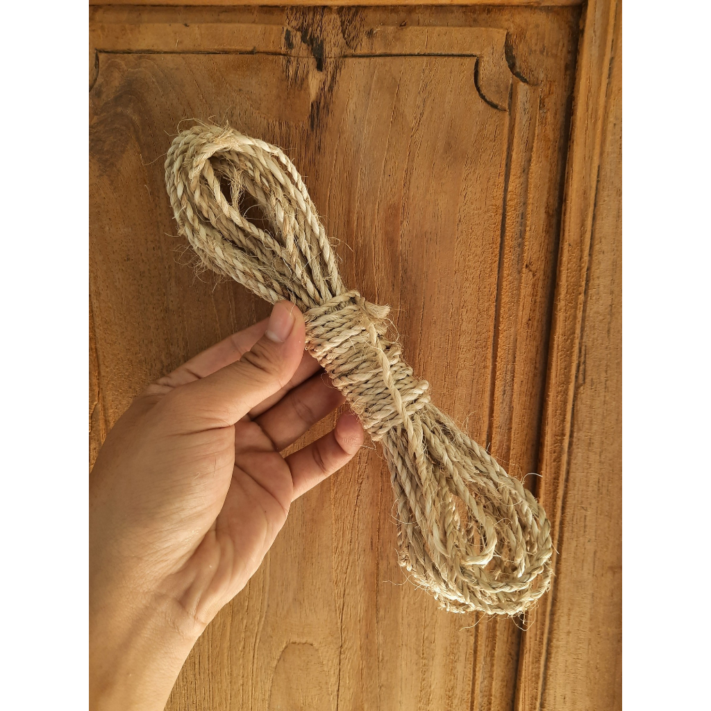 Jual Tali Rami Serat Nanas 3-4MM Tali serat alam natural | Shopee Indonesia