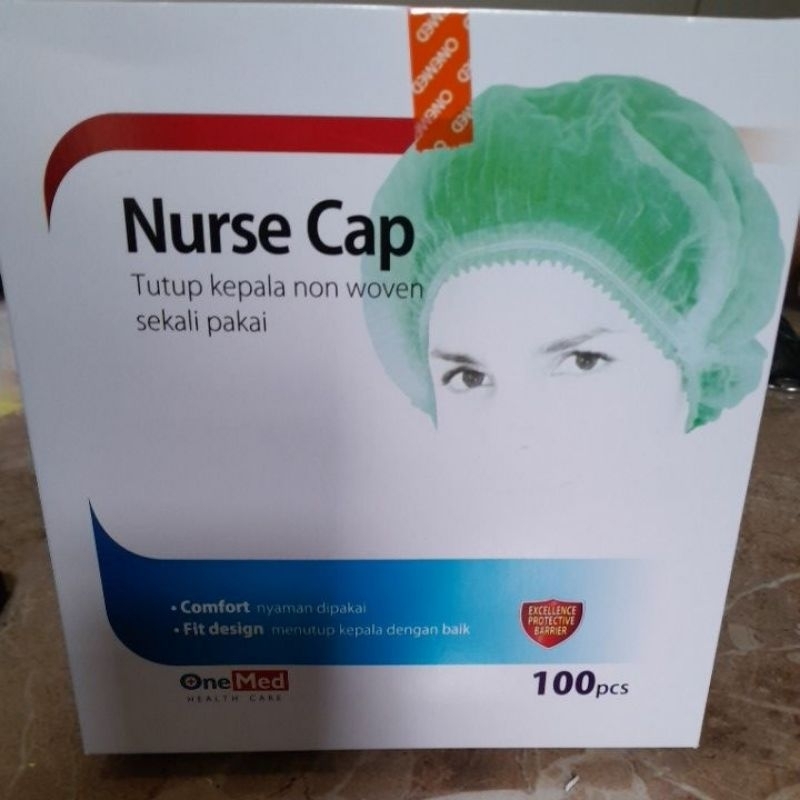 Jual Surgical Cap Disposable / Disposable Nurse Cap / Penutup Kepala ...