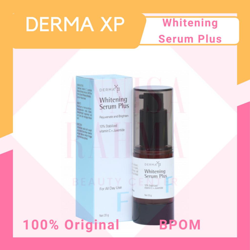 Jual Derma XP Whitening Serum Plus Vitamin C Juventide 20 g BPOM Original | Shopee Indonesia