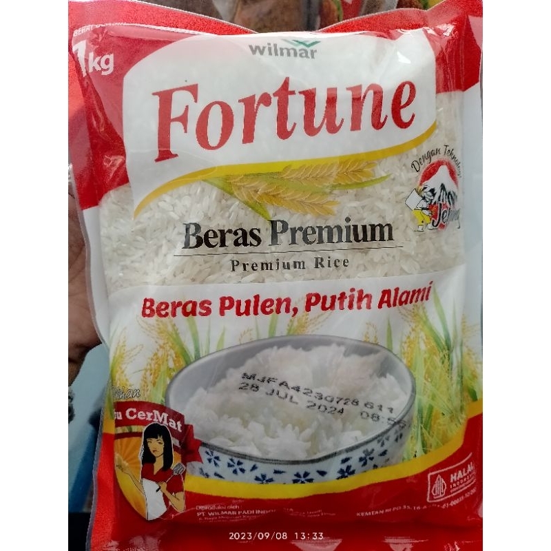 Jual BERAS FORTUNE KEMASAN 5KG / 1KG | Shopee Indonesia