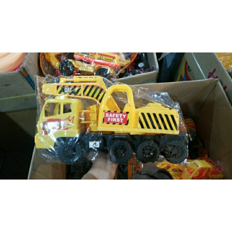 Jual Mainan Truk Keruk Bego Excavator Murah Kemasan Kantong | Shopee ...