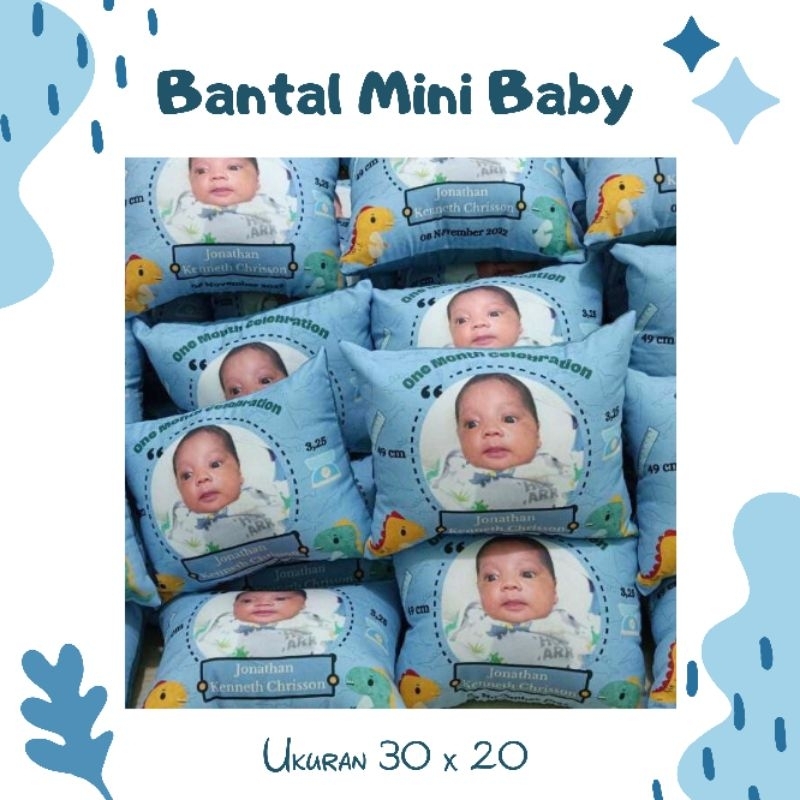 Jual SOUVENIR BANTAL MINI BABY / SOUVENIR BANTAL ULANG TAHUN / SOUVENIR ...