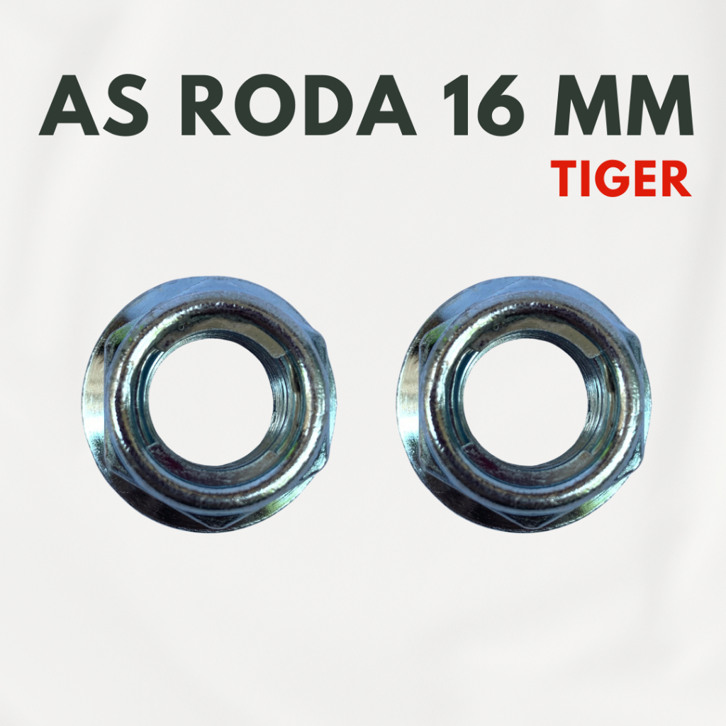 Jual Mur As Roda Tiger / Vario lock nut M16 K22 | Shopee Indonesia