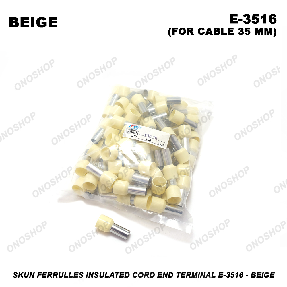 Jual Skun Ferrules Insulated Cord End Terminal FORT E-3516 | Shopee ...