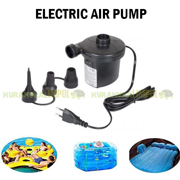 Jual Pompa Angin Listrik Elektrik Air Pump Pompa Kasur Angin Kolam Vakum | Shopee Indonesia