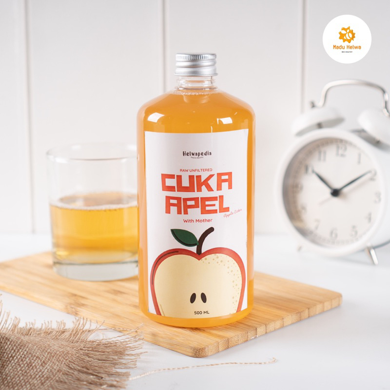 Jual Cuka Apel / Apple Cider With The Mother By Madu helwa | Shopee ...