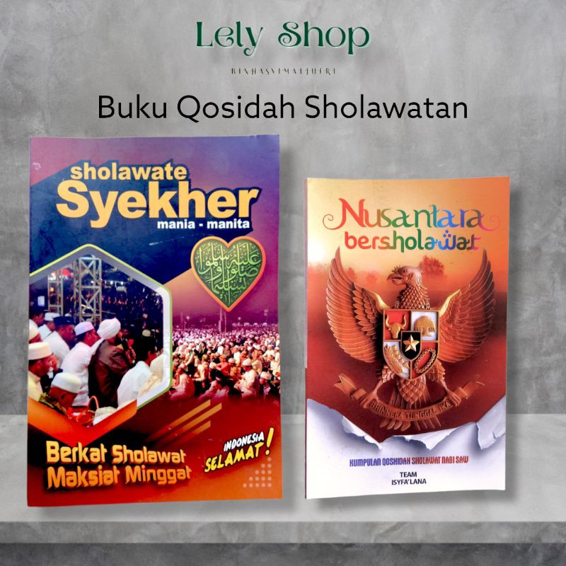 Jual Buku Kitab kumpulan gosidah nashed Sholawatan SHOLAWATE SYEKHER ...