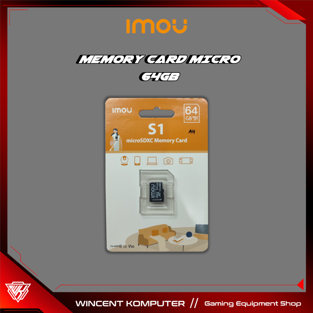 Jual MEMORY CARD MICRO SD CLASS 10 IMOU - 32GB, 64GB,128GB ORIGINAL GARANSI RESMI | Shopee Indonesia