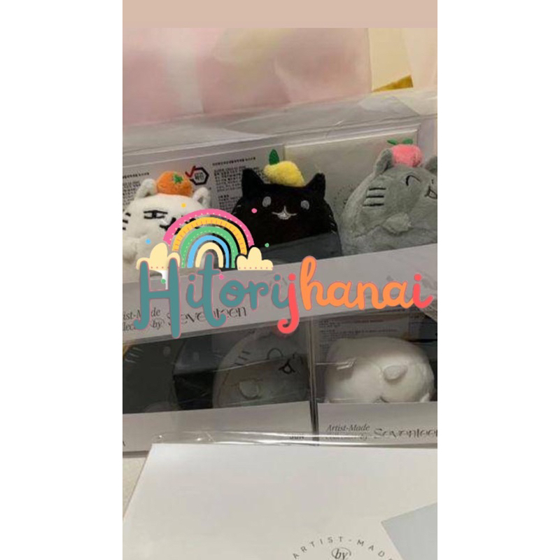 Jual SHARING MERCH SEVENTEEN JEONGHAN & JUN (PLUFFY TORAM & MOON ...
