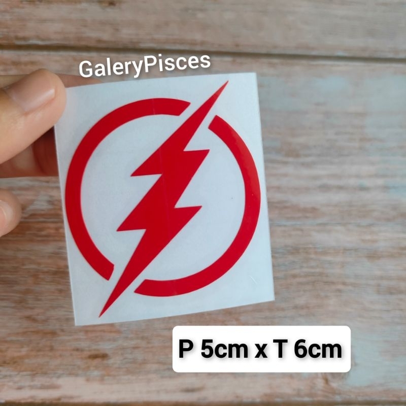Jual stiker cutting gambar petir keren stiker motor dan helm | Shopee ...