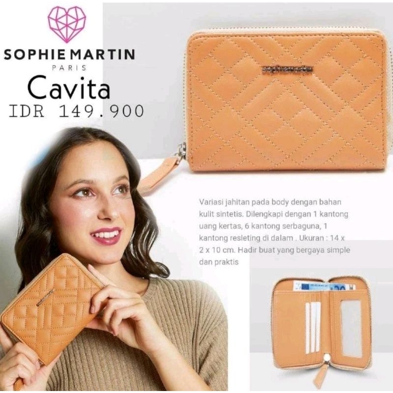 Jual DOMPET CAVITA SOPHIE MARTIN PARIS | Shopee Indonesia