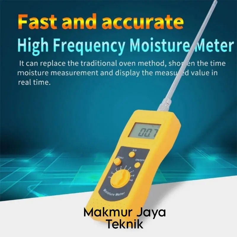 Jual Chemical Moisture Meter DM300C Powder Soil Sand MC Tester DM-300C ...