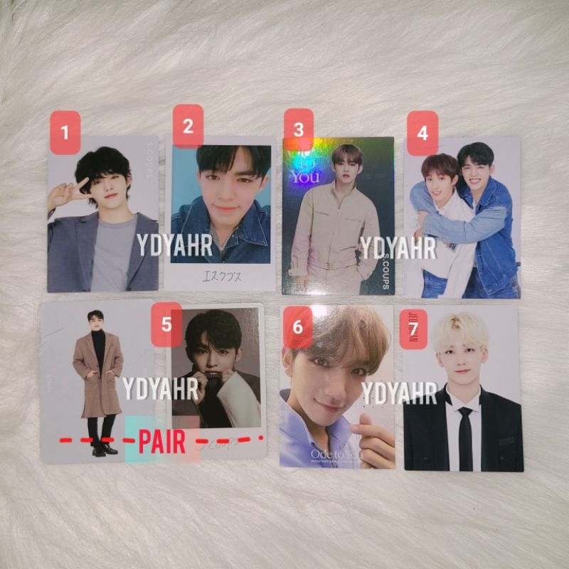 Jual SEVENTEEN SCoups Jeonghan Joshua Photocard tradingcard | Shopee Indonesia