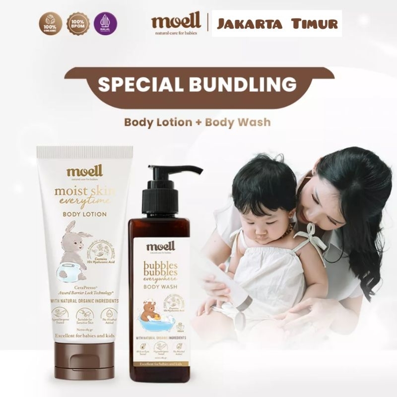 Jual Moell Body Wash/Moell Body Lotion | Perawatan Kulit | Shopee Indonesia