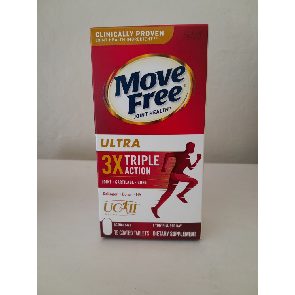 Jual Schiff Move Free Ultra Triple Action Joint Supplement, 75 Tablets ...