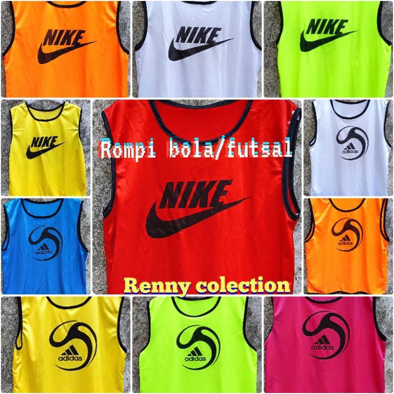 Jual 61rb/6 pcs Rompi bola / futsal/ olahraga (isi 6 rompi) | Shopee ...