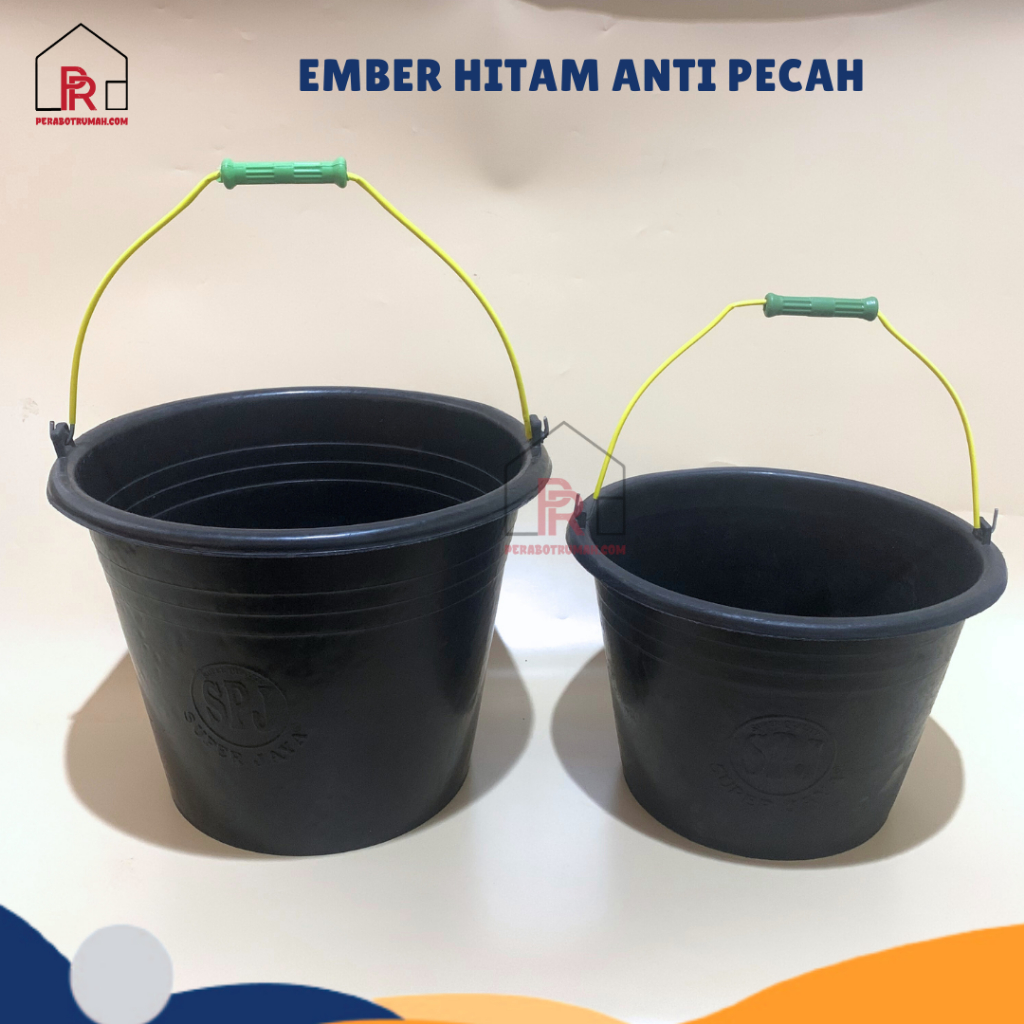 Jual Ember Hitam Anti Pecah / Ember Plastik / Ember Tc 18 / Ember Tc 22 ...