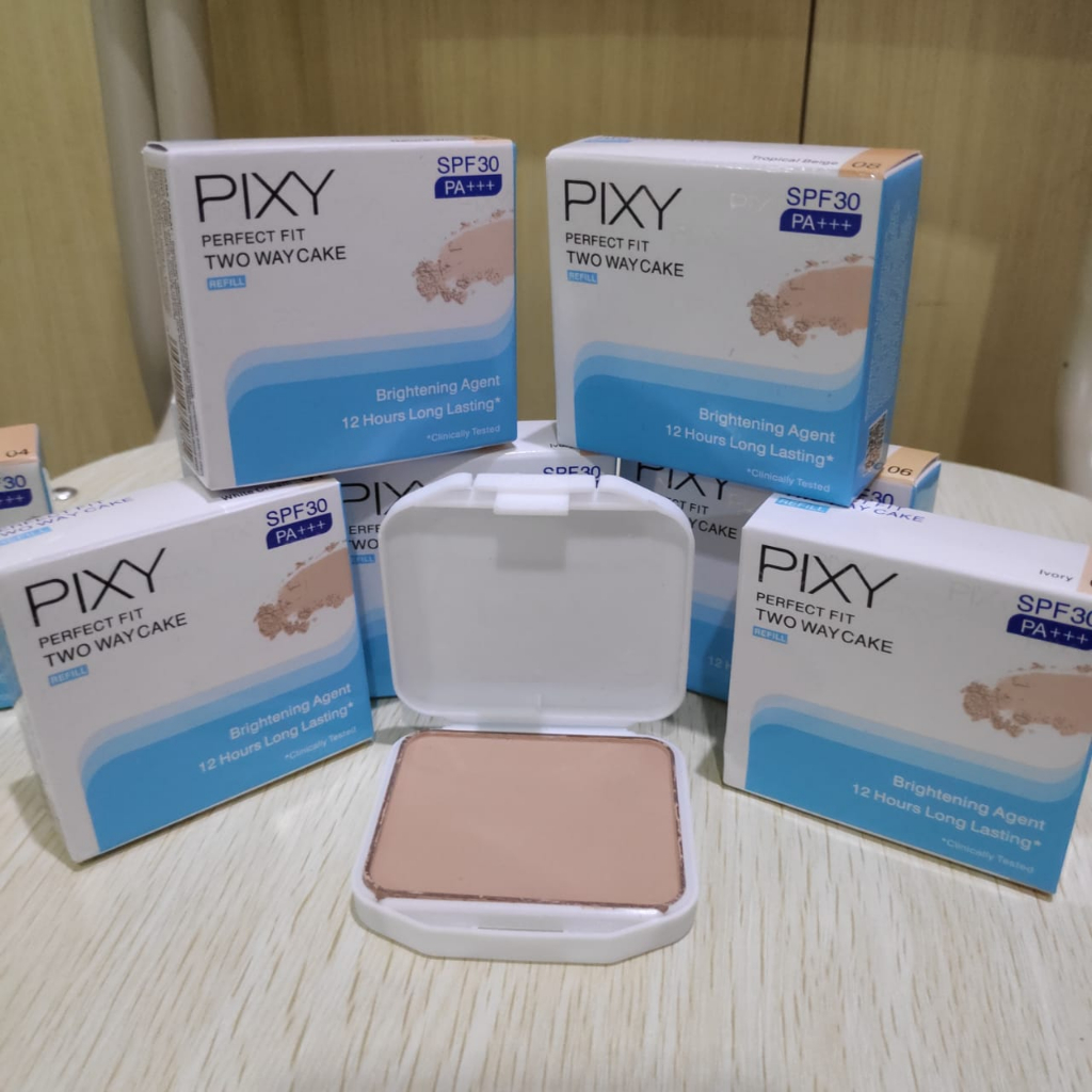 Jual Refill- PIXY UV WHITENING TWO WAY CAKE / REFILL PIXY part 3 ...