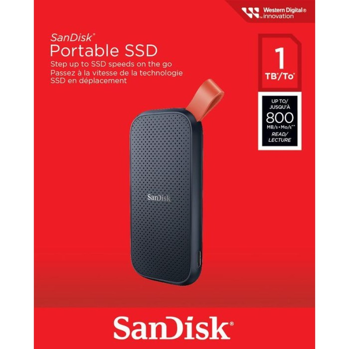Jual Sandisk Portable Ssd E30 - 1TB Up To 800Mbps Usb 3.2 | Shopee Indonesia