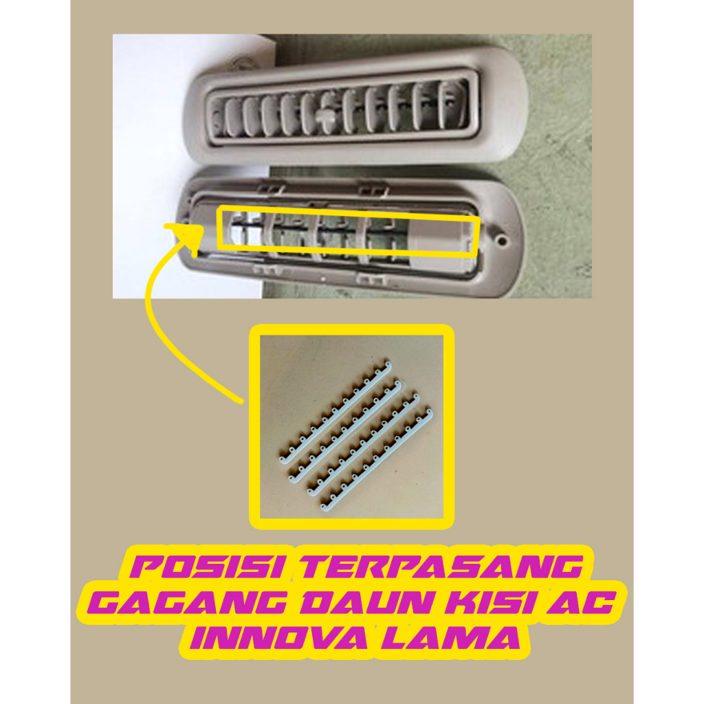 Jual Repair Kit Gagang Daun kisi Kisi AC innova lama | Shopee Indonesia