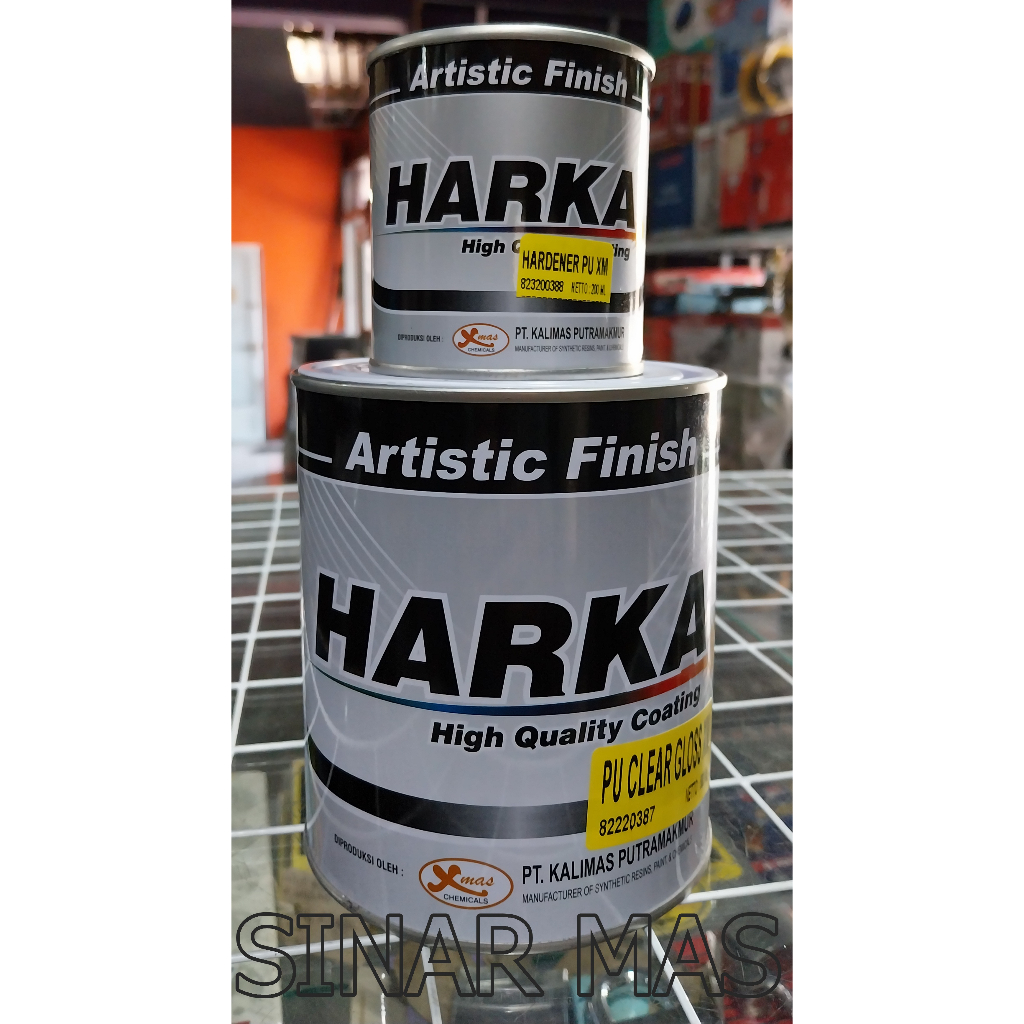 Jual HARKA PU XM CLEAR GLOSS 1LTR | Shopee Indonesia