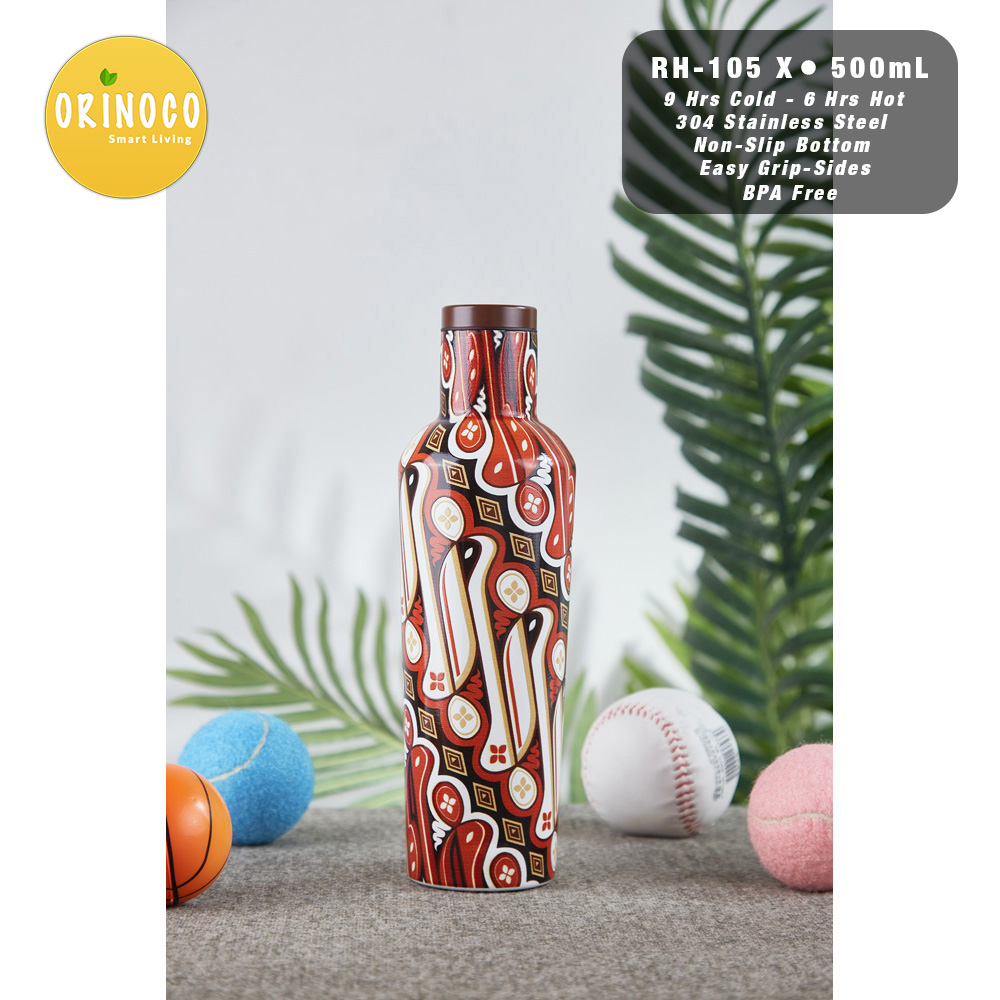 Jual Orinoco Botol Minum RH-105 Tumbler Motif Batik Parang Modern ...