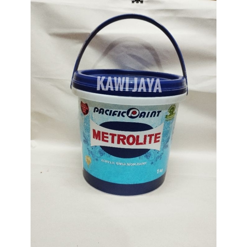 Jual Cat Metrolite / Cat Tembok Metrolite Putih 1Kg | Shopee Indonesia