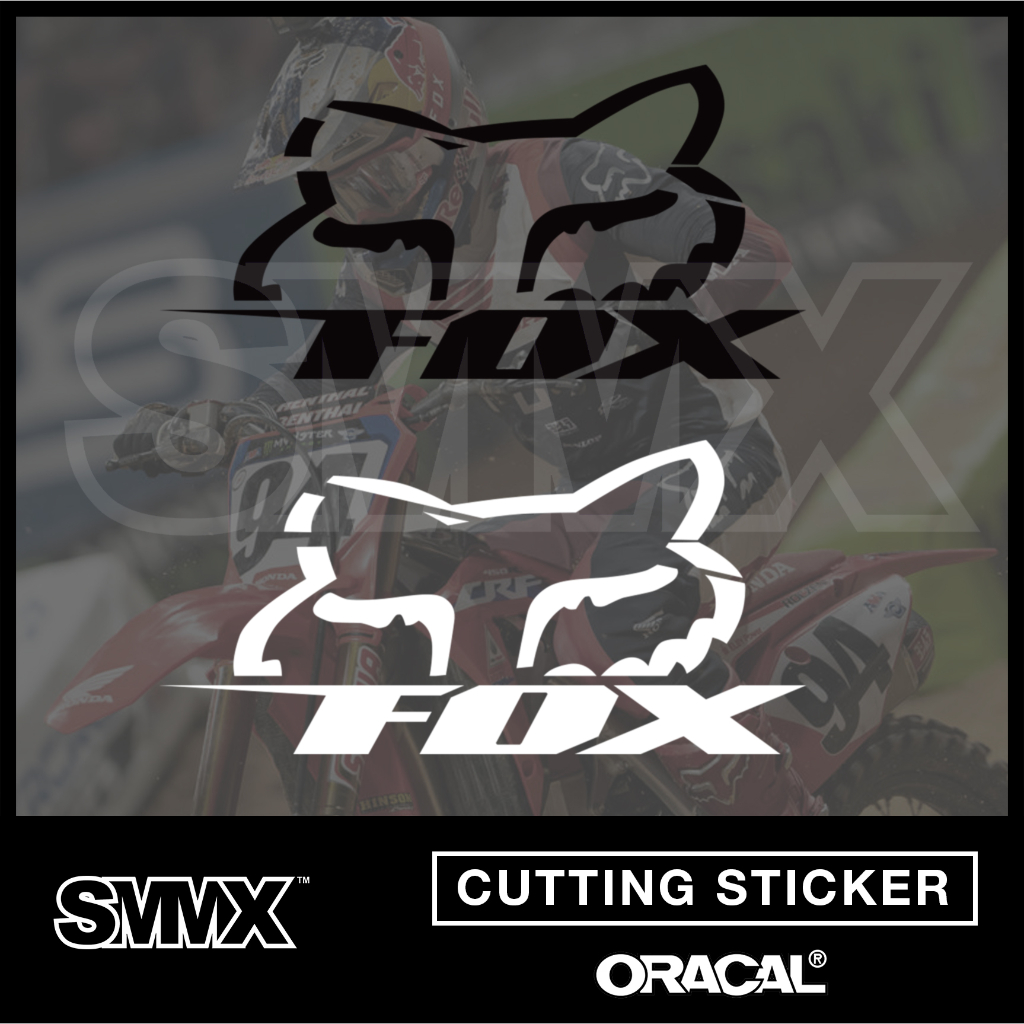 Jual Sticker Cutting Stiker Fox Racing | Shopee Indonesia