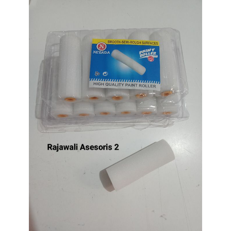 Jual Refill Kuas Roll Kapal Busa Sponge 4 Inch / Isi Busa Koas Rol ...