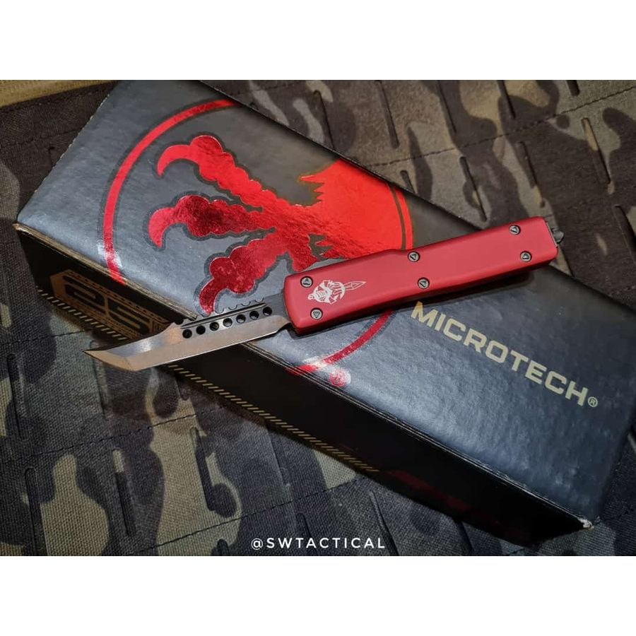 Jual MICROTECH UTX-70 HELLHOUND RED DLC | Shopee Indonesia