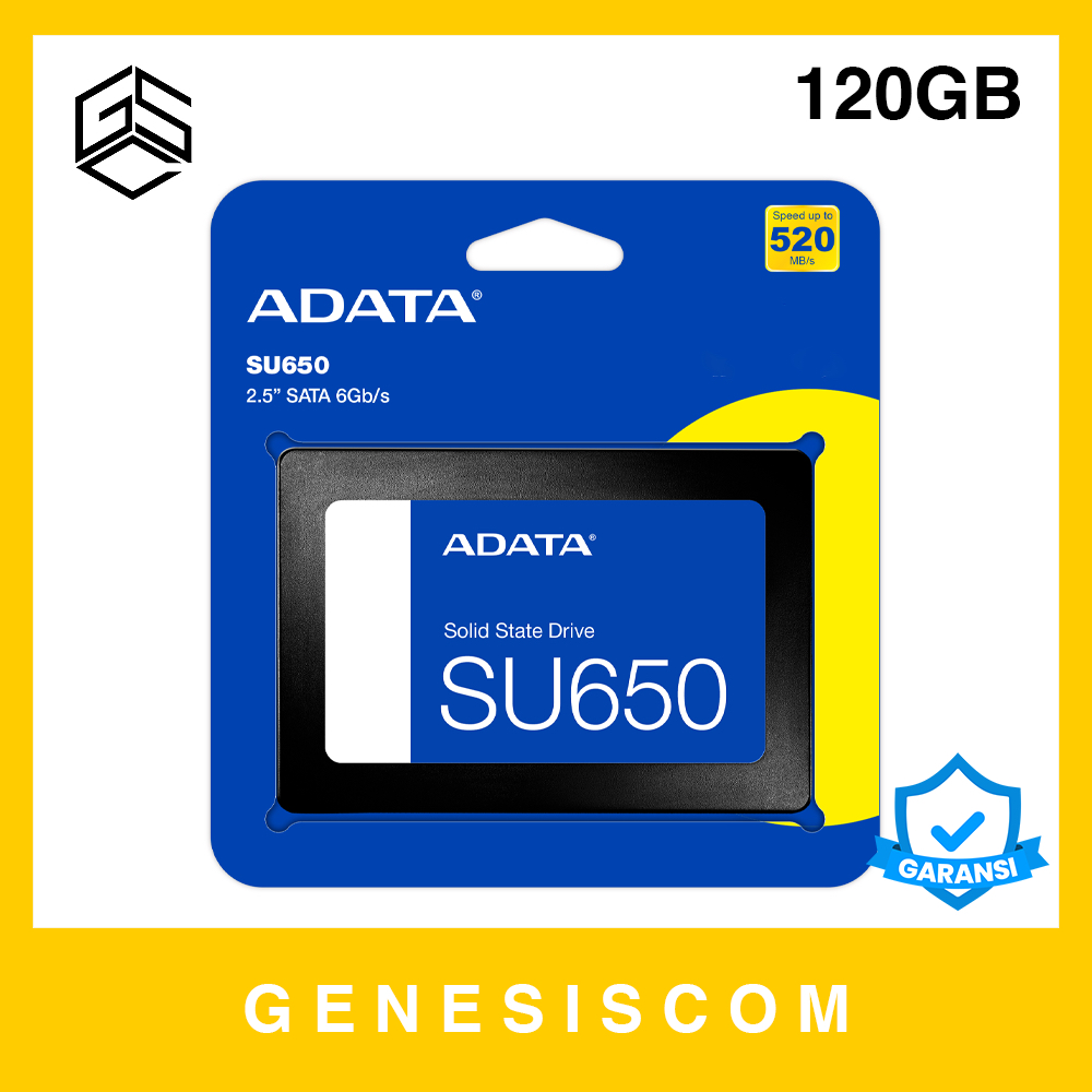 Jual SSD ADATA SU650 120GB Ultimate 2.5" Inch SATA 3 III 3D Nand Drive ...